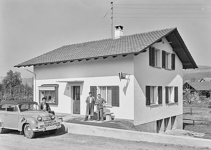 Messerschmiede Springhetti in Sursee anno 1953