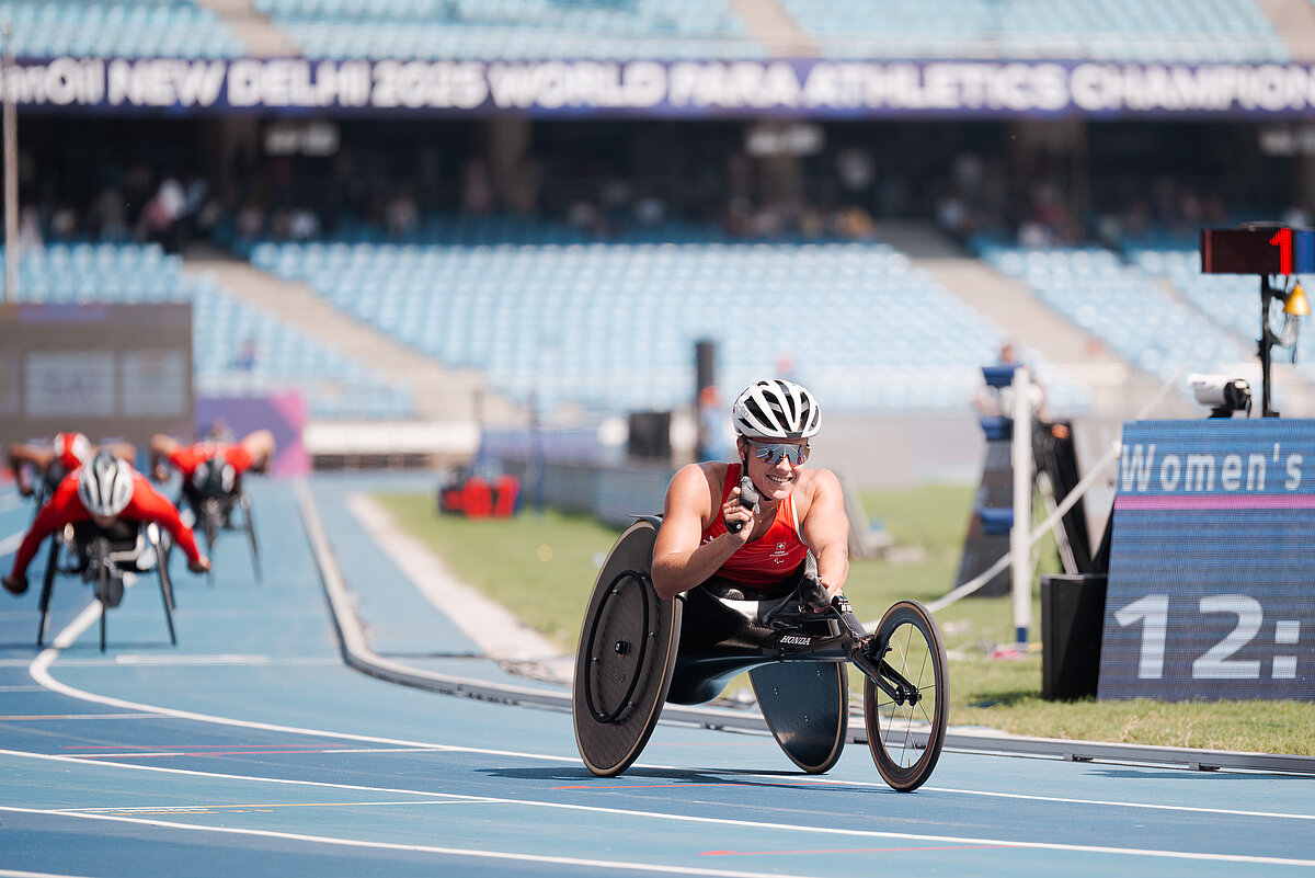 Gold für Catherine Debrunner und Marcel Hug